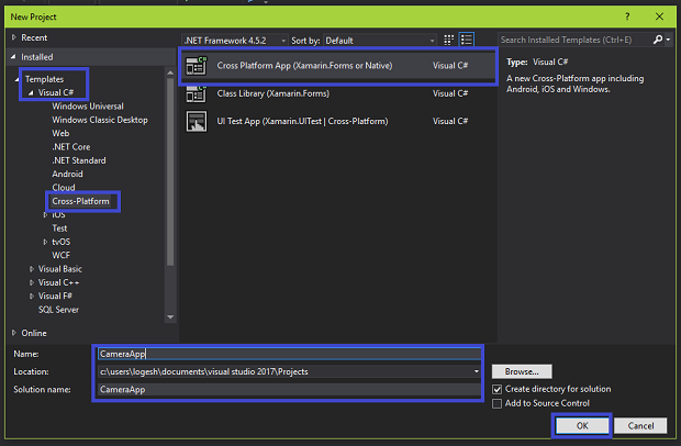 Xamarin.Forms - Camera App